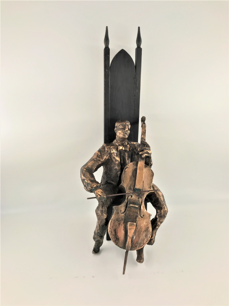 Cello Man - The Englishman Fine Art